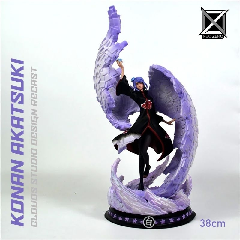 Jual STATUE NARUTO KONAN AKATSUKI GK ANGEL BATTLE CLOUDS STUDIO DESIGN ...
