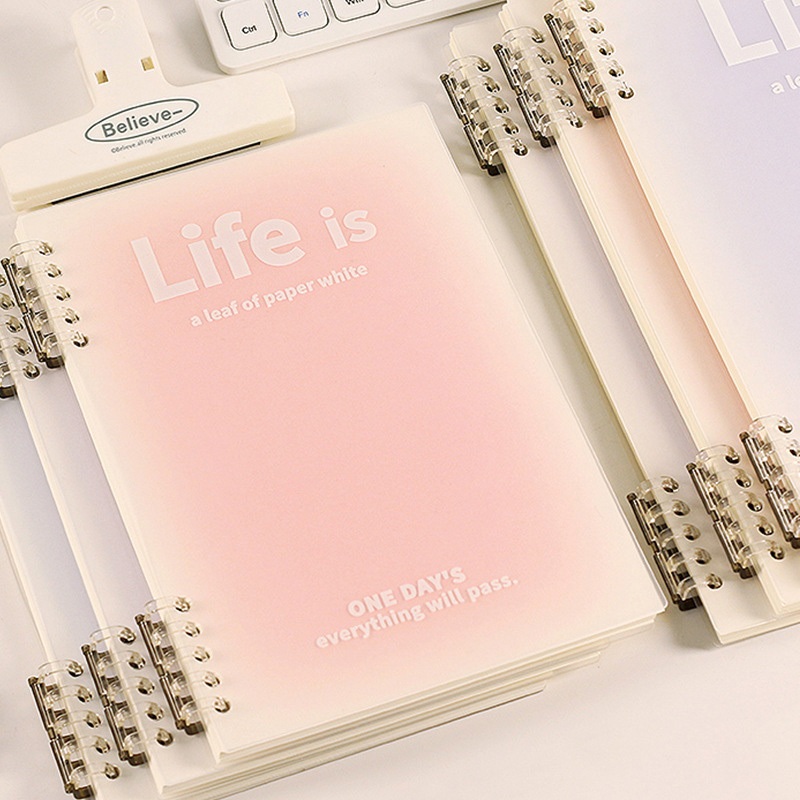 Jual Eeghrerr 60PCS Binder A5 Notebook Aesthetic Besar Buku Binder A5 ...