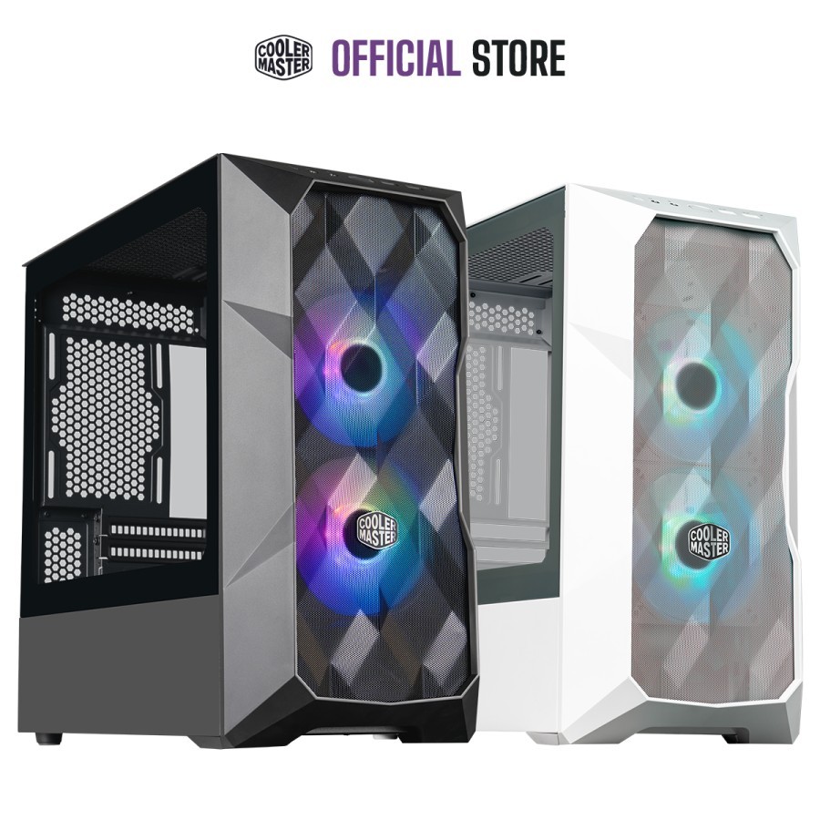 Jual Cooler Master MasterBox TD300 Mesh PC Gaming Casing Case (2 Fan ...