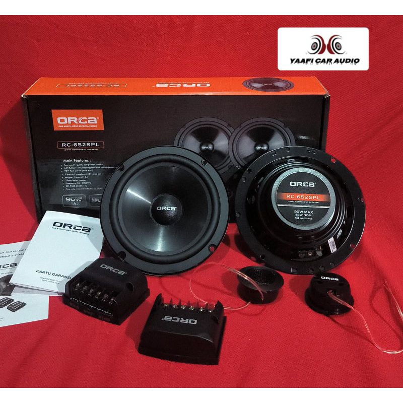 Jual Speaker Split Orca RC 652 SPL - Split Orca 2 Way Component ORCa RC ...