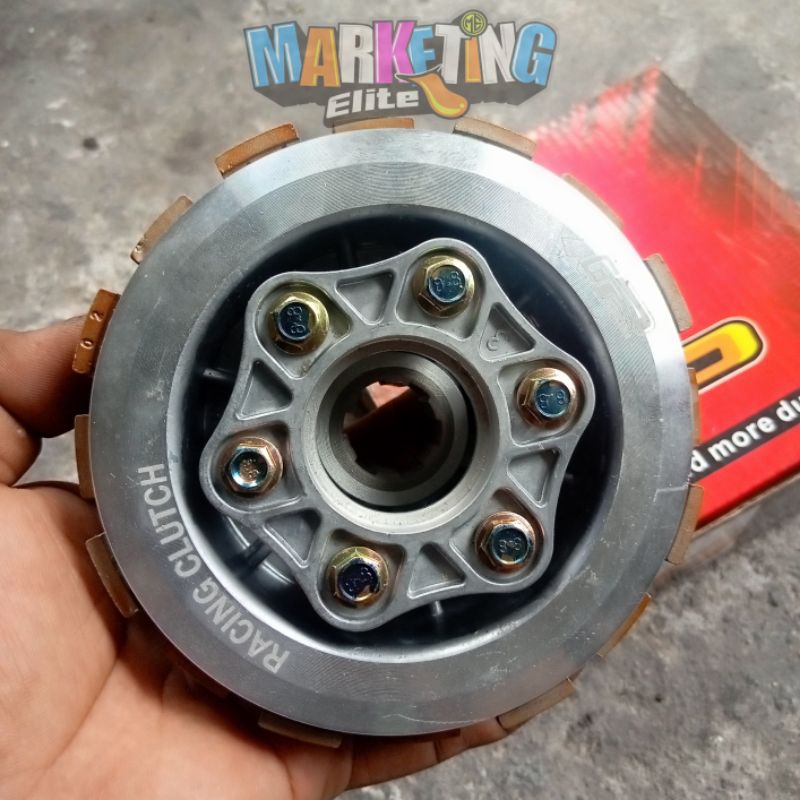 Jual Kampas 6 per 6 racing Rumah kampas kopling set per 6 by XGP Racing | Shopee Indonesia