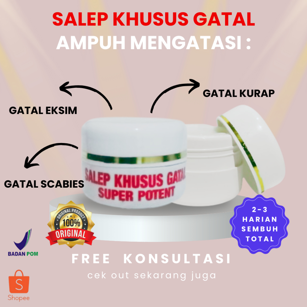Jual Salep kulit gatal garansi pasti Manjur racikan spesialis kulit ...