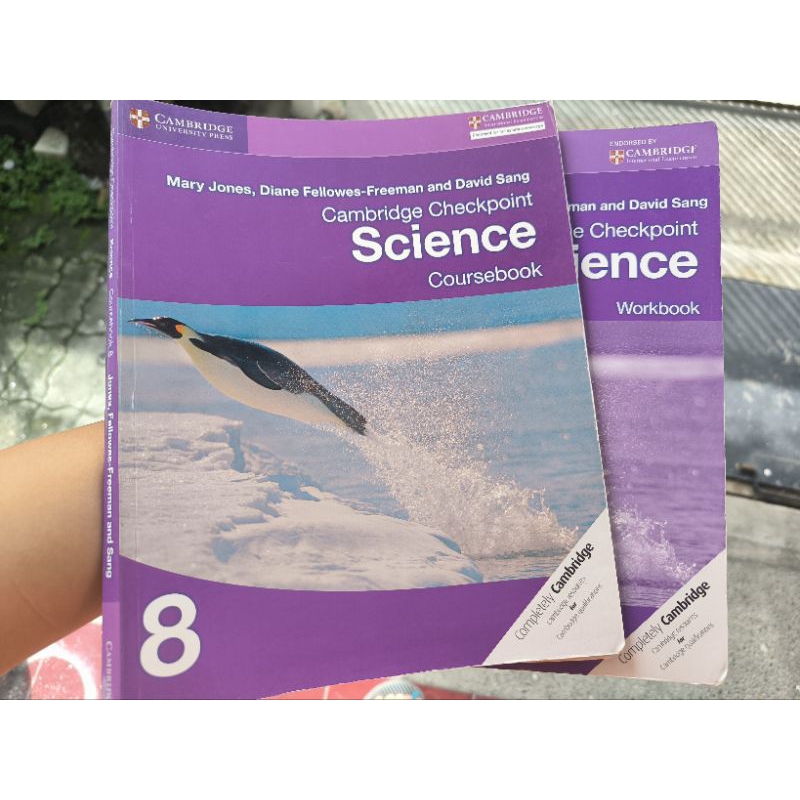 Jual Cambridge Checkpoint Science 8 Coursebook + Workbook | Shopee ...