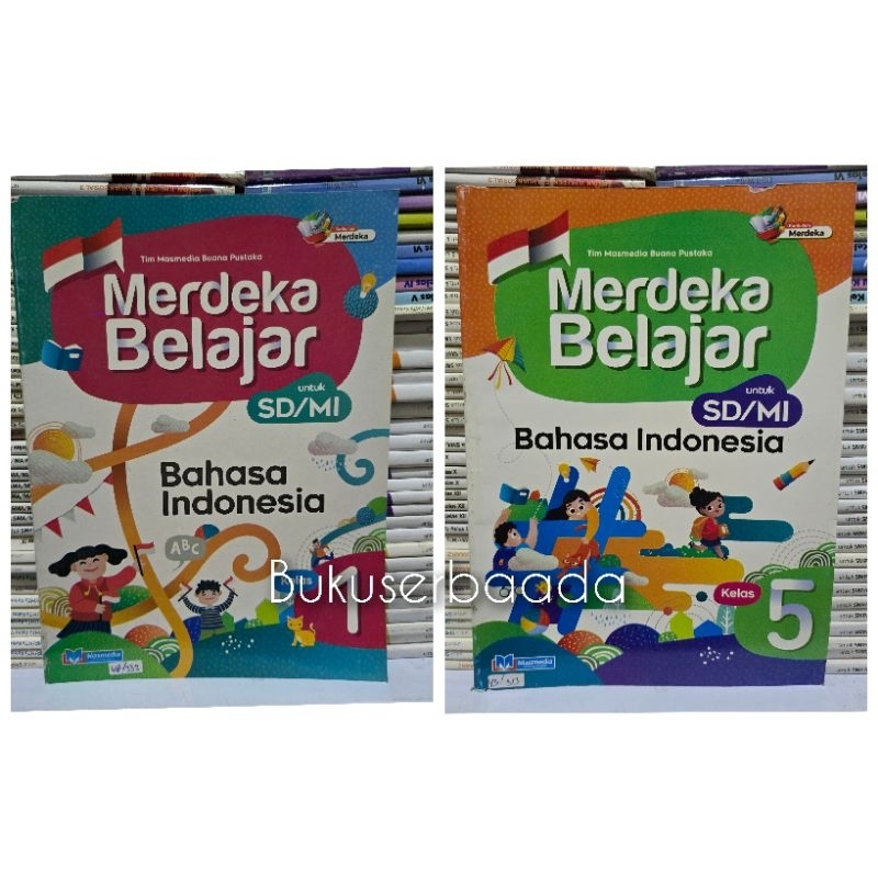 Jual MERDEKA BELAJAR BAHASA INDONESIA KELAS 1 DAN 5 SD KURIKULUM ...