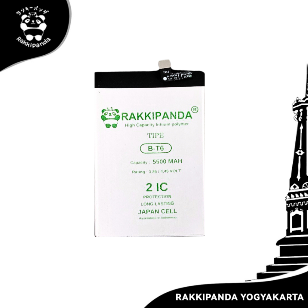 Jual Baterai RakkiPanda Battery B-T6 Vivo Y75 ( 5G ) / T1 ( 5G ...