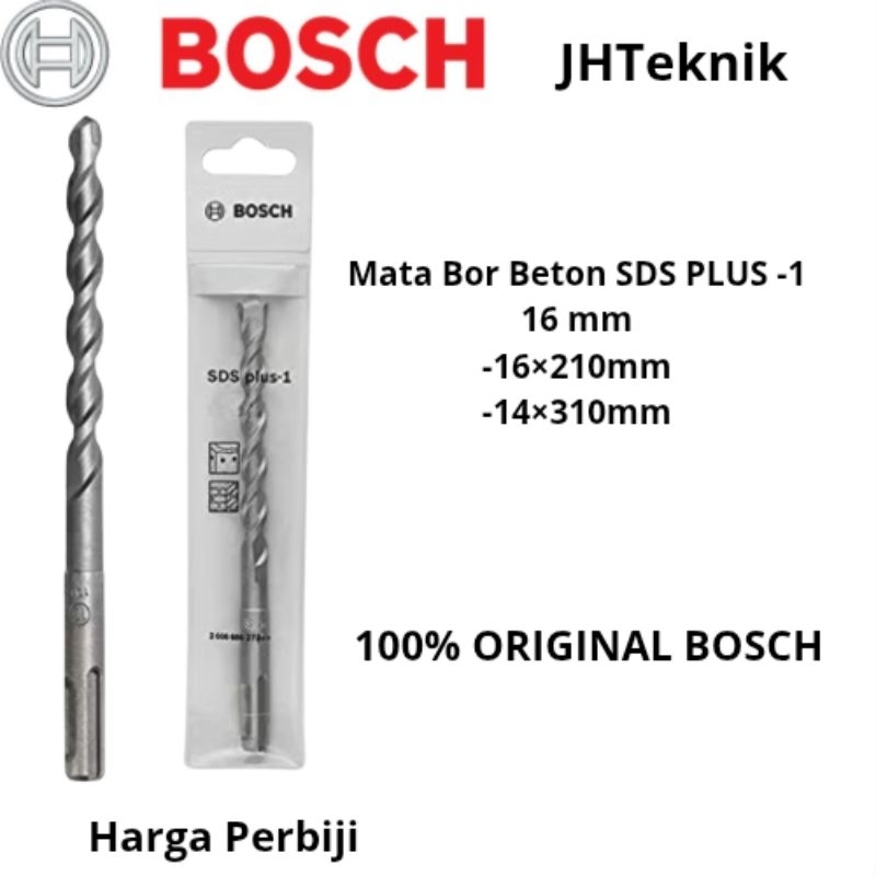 Jual JHTeknik Mata Bor Beton SDS PLUS-1 Untuk Rotary Hammer BOSCH/Mata ...