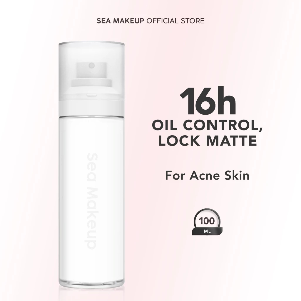 Jual Sea Makeup Lock It Matte Acne Setting Spray 100 ml | Shopee Indonesia