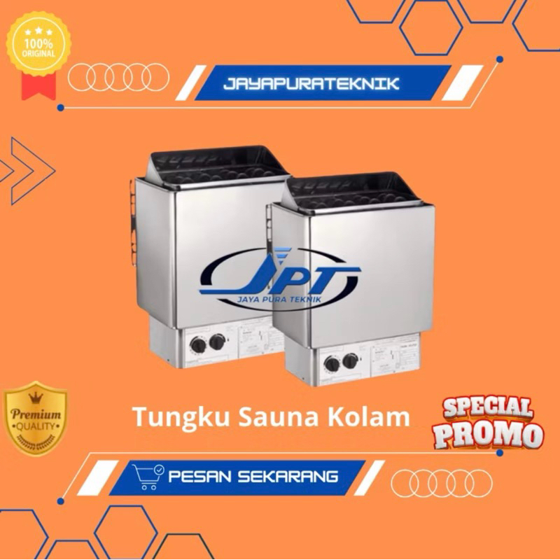 Jual Tungku Sauna Kolam Renang Spa Heater Internal Control 8Kw Mesin ...