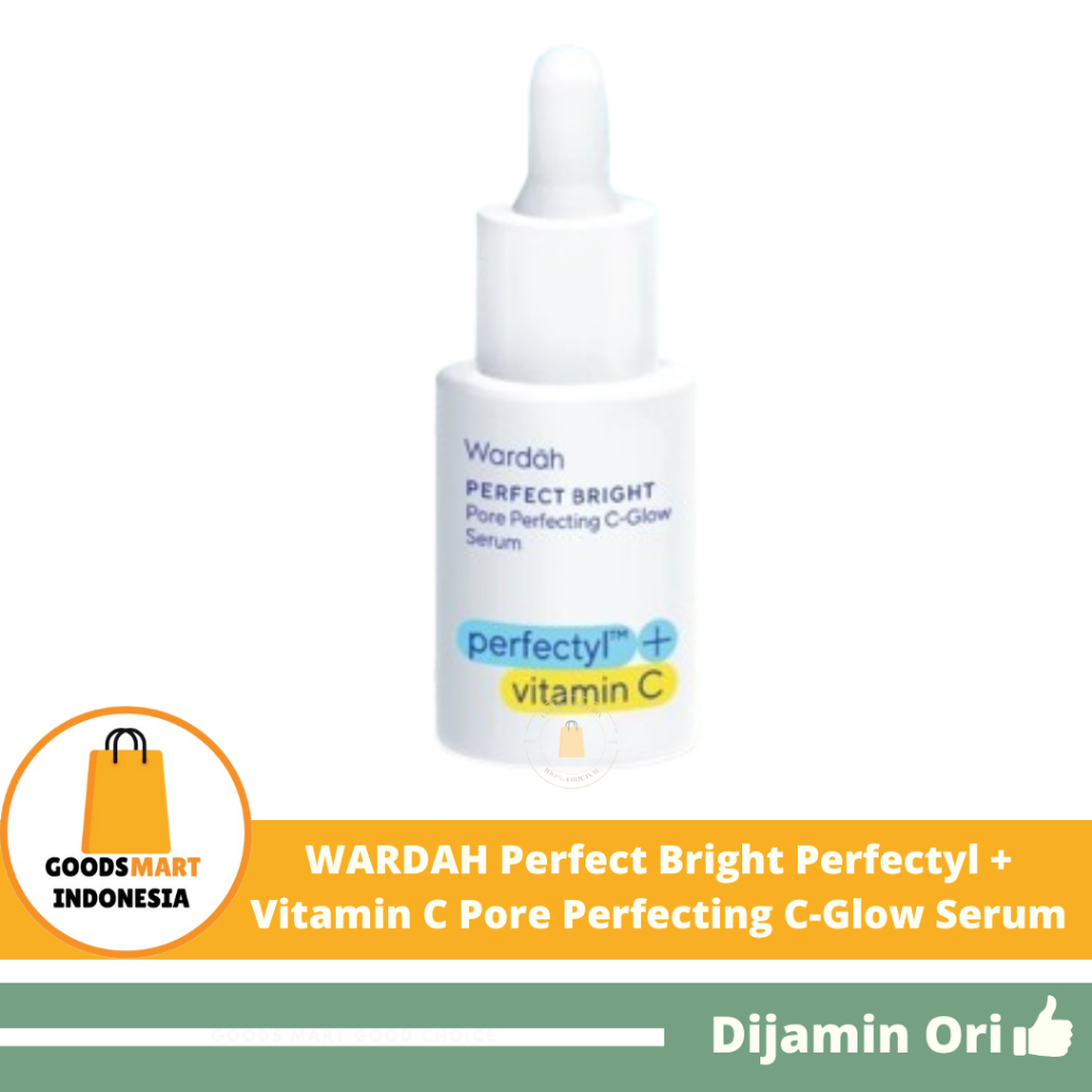 Jual WARDAH Perfect Bright Perfectyl + Vitamin C Pore Perfecting C-Glow Serum - Micro Peeling ...