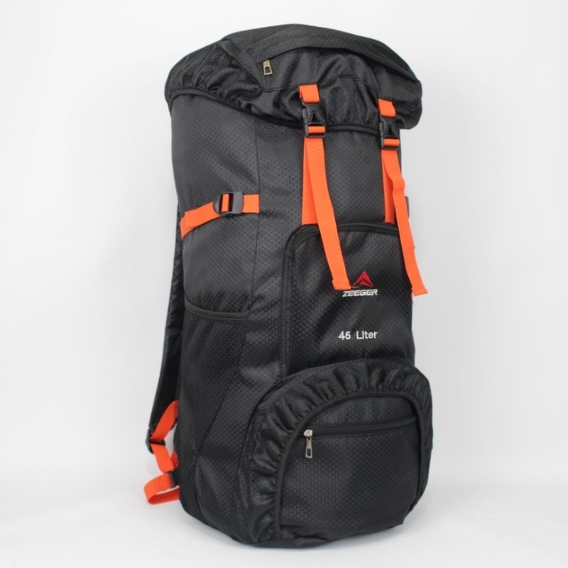 Jual Tas Ransel Gunung 45 Liter ZEEGER ADVENTURE - tas Hiking Murah 45L - Tas Carrier | Shopee ...