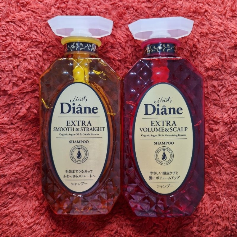 Jual Moist Diane extra smooth & straight / extra volume & scalp shampoo ...