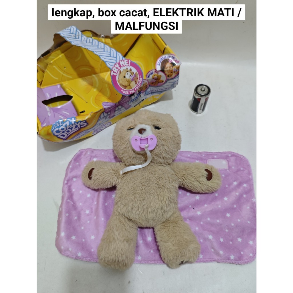 Jual little live pets cozy dozys cubbles the bear electronic dolls ...