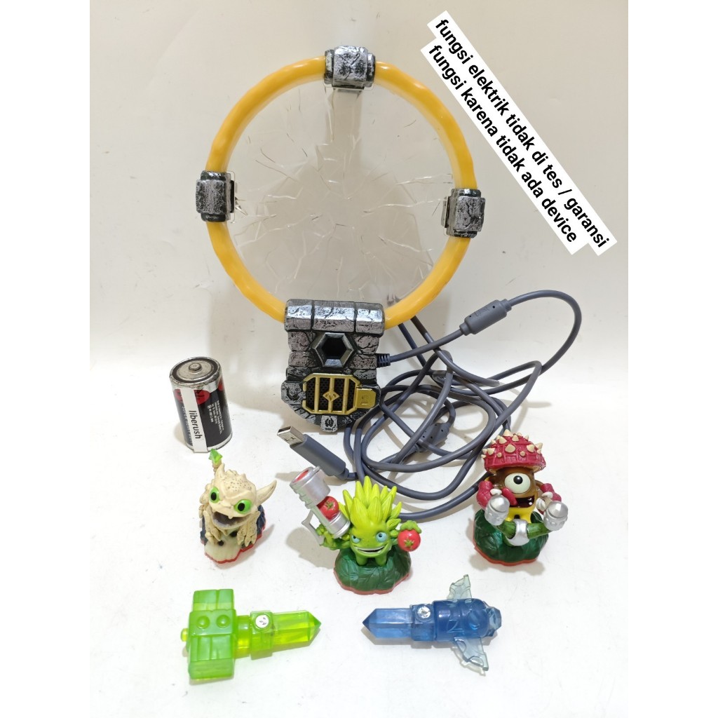 Jual Nintendo wii ps3 skylanders trap team trapnium portal green life ...