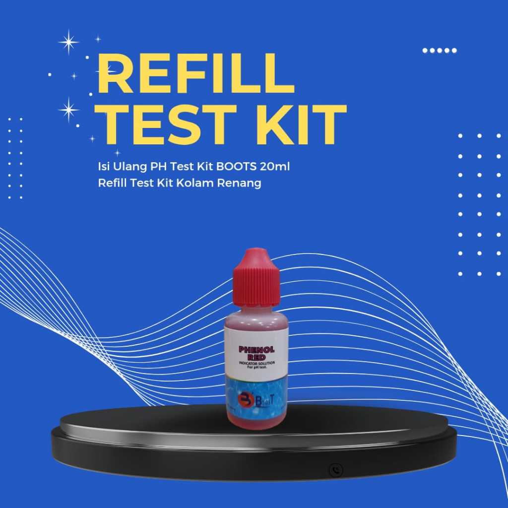 Jual Isi Ulang PH Test Kit BOOST 20ml - Refill Tes kit Kolam Renang ...