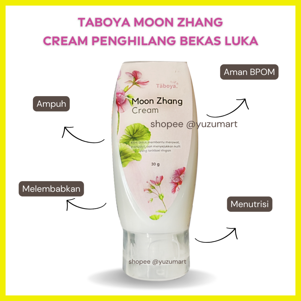 Jual Taboya Moon Zhang Cream Penghilang Bekas Luka / Flek Hitam ...