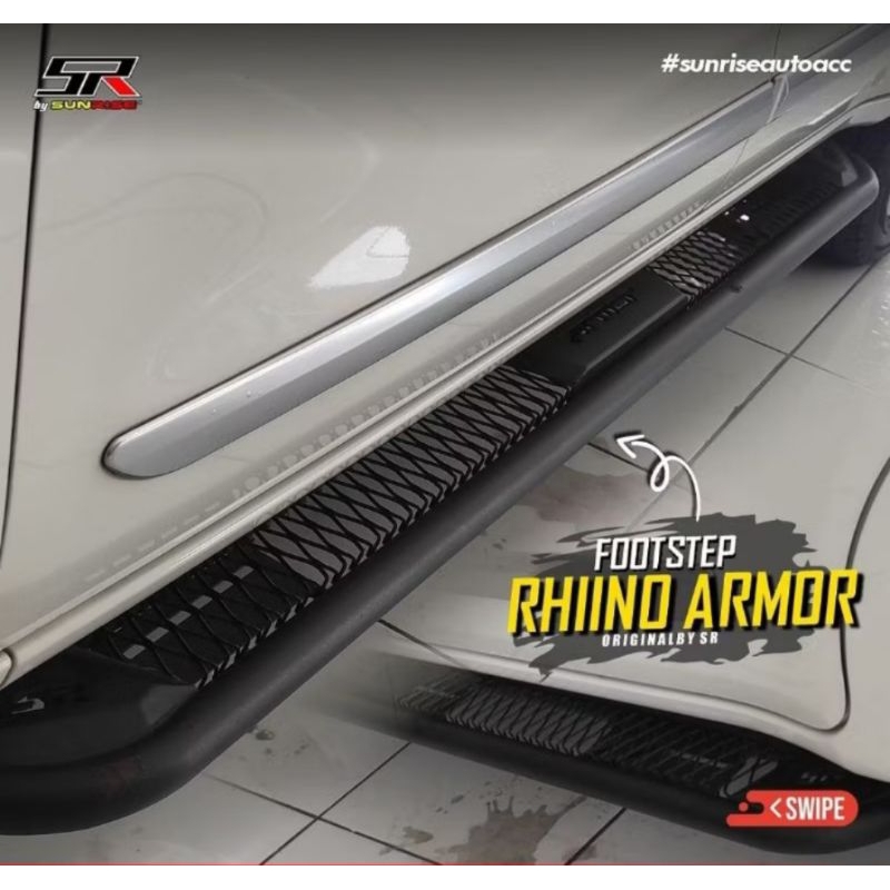 Jual Rhiino Armor Footstep Footstep Pijakan Samping Mobil Permudah Naik ...