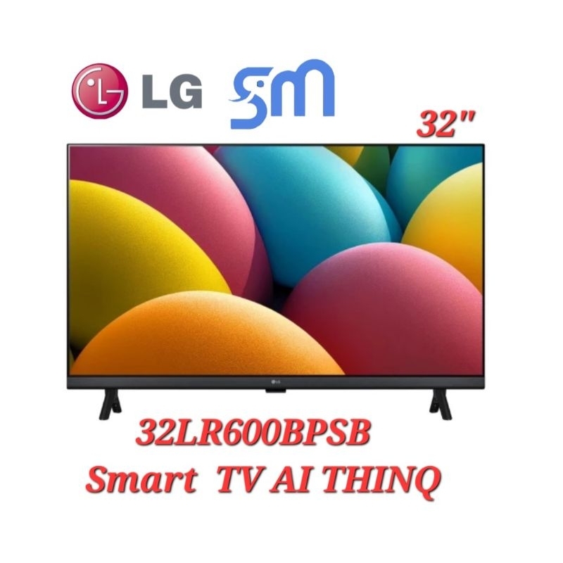Jual LED TV LG 32LR600BPSB 32 inc 32LR600 Smart TV AI THINQ | Shopee ...