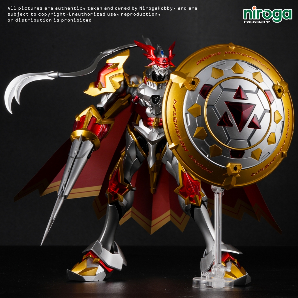 Jual [custom repaint] BANDAI Figure-rise Standard Amplified DUKEMON/GALLANTMON - Digimon ...