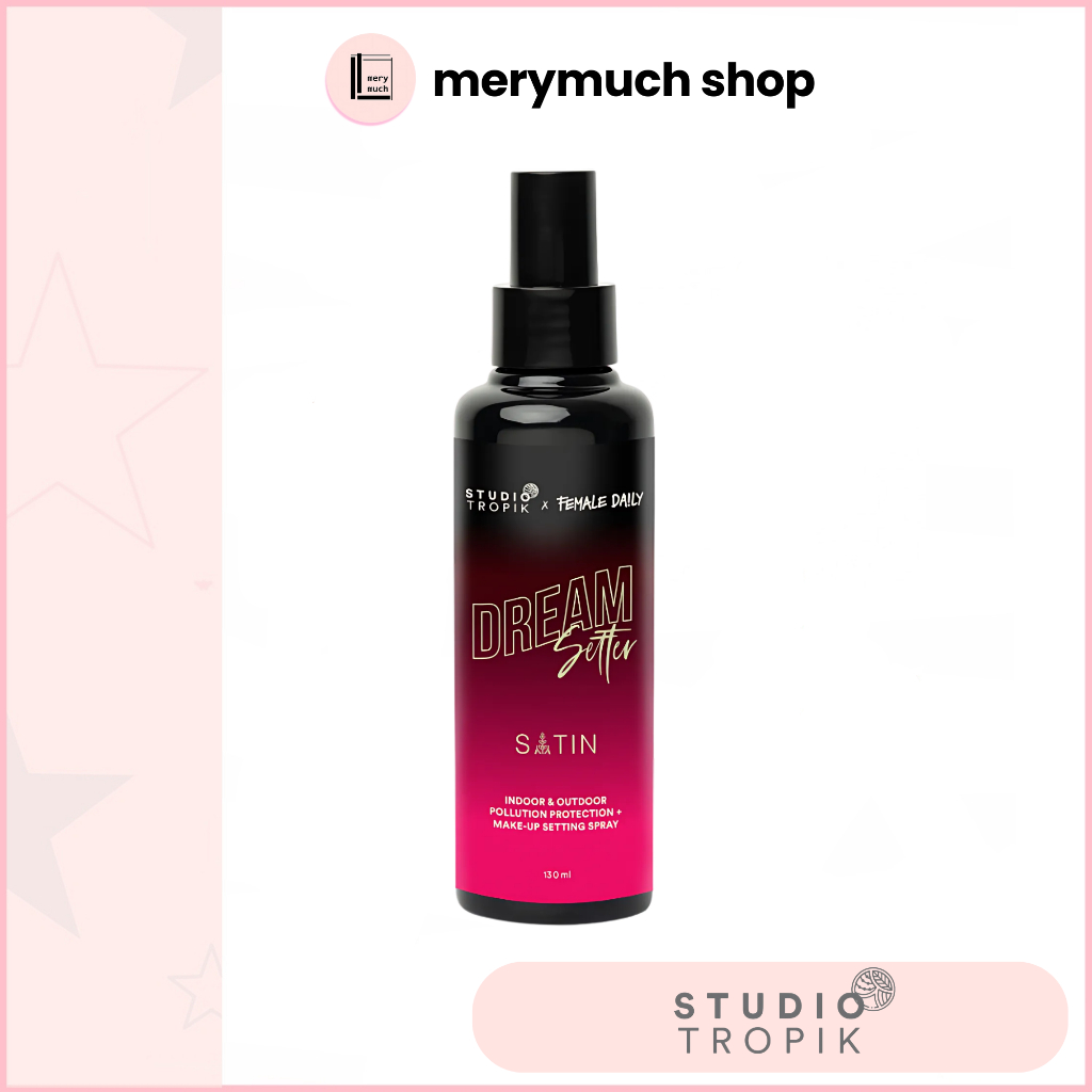 Jual STUDIO TROPIK DreamSetter SATIN Setting Spray 130ml | Shopee Indonesia
