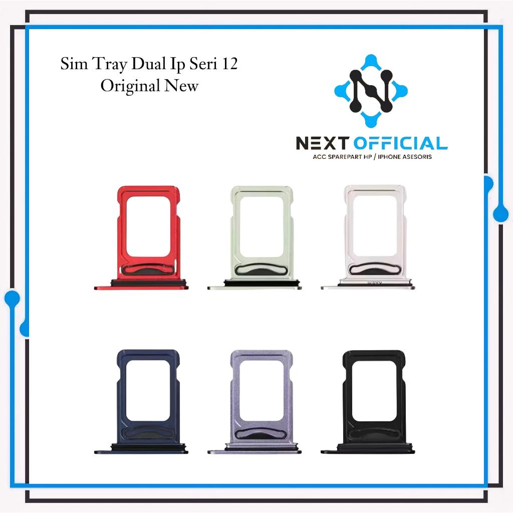 Jual Slot Sim Card Sim Tray Dual Sim Ip Seri 12 New Baru | Shopee Indonesia