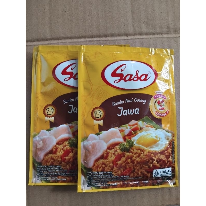 Jual sasa bumbu nasi goreng jawa 20g/bumbu nasi goreng | Shopee Indonesia