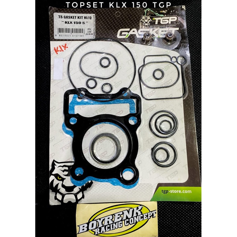 Jual PAKING TOPSET GASKET KLX150 ORIGINAL TGP BOYRENK RACING | Shopee Indonesia