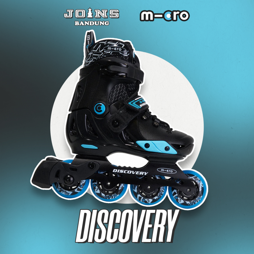Jual Sepatu Roda Inline Skate Micro Discovery Black | Shopee Indonesia