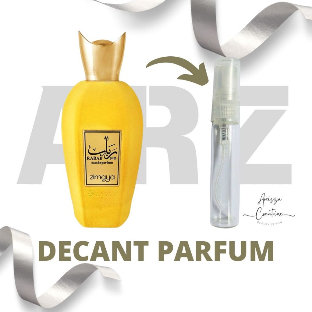 Jual DECANT ZIMAYA Rabab Pulp For Unisex BOTOL KACA | Shopee Indonesia