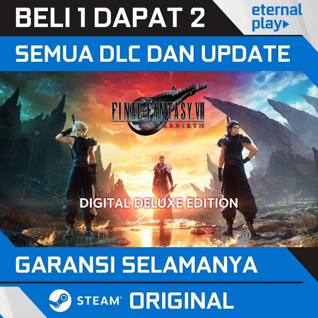 Jual FINAL FANTASY VII REBIRTH / FINAL FANTASY 7 REBIRTH Digital Deluxe ...