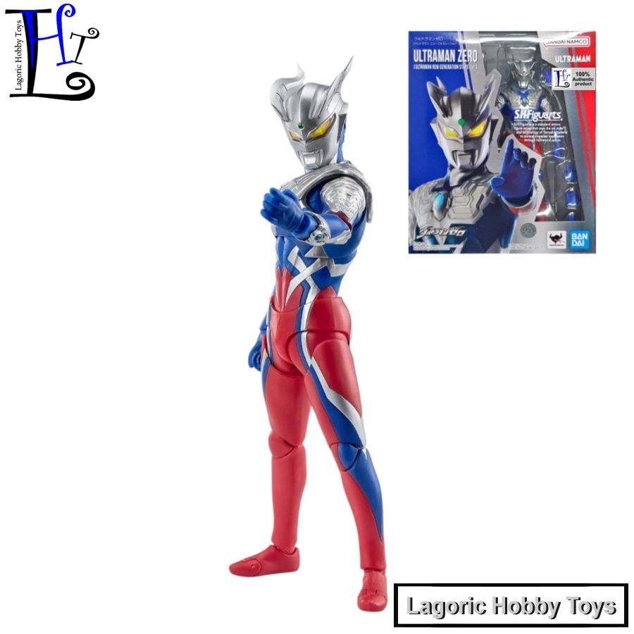 Jual SHF Ultraman Zero Basic (New Generations Stars Ver.) Bandai Mainan ...