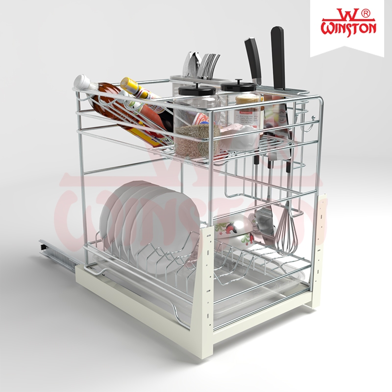 Jual PROMO !!! Rak Tarik Stainless Winston WW 010 J for Kitchen Set ...