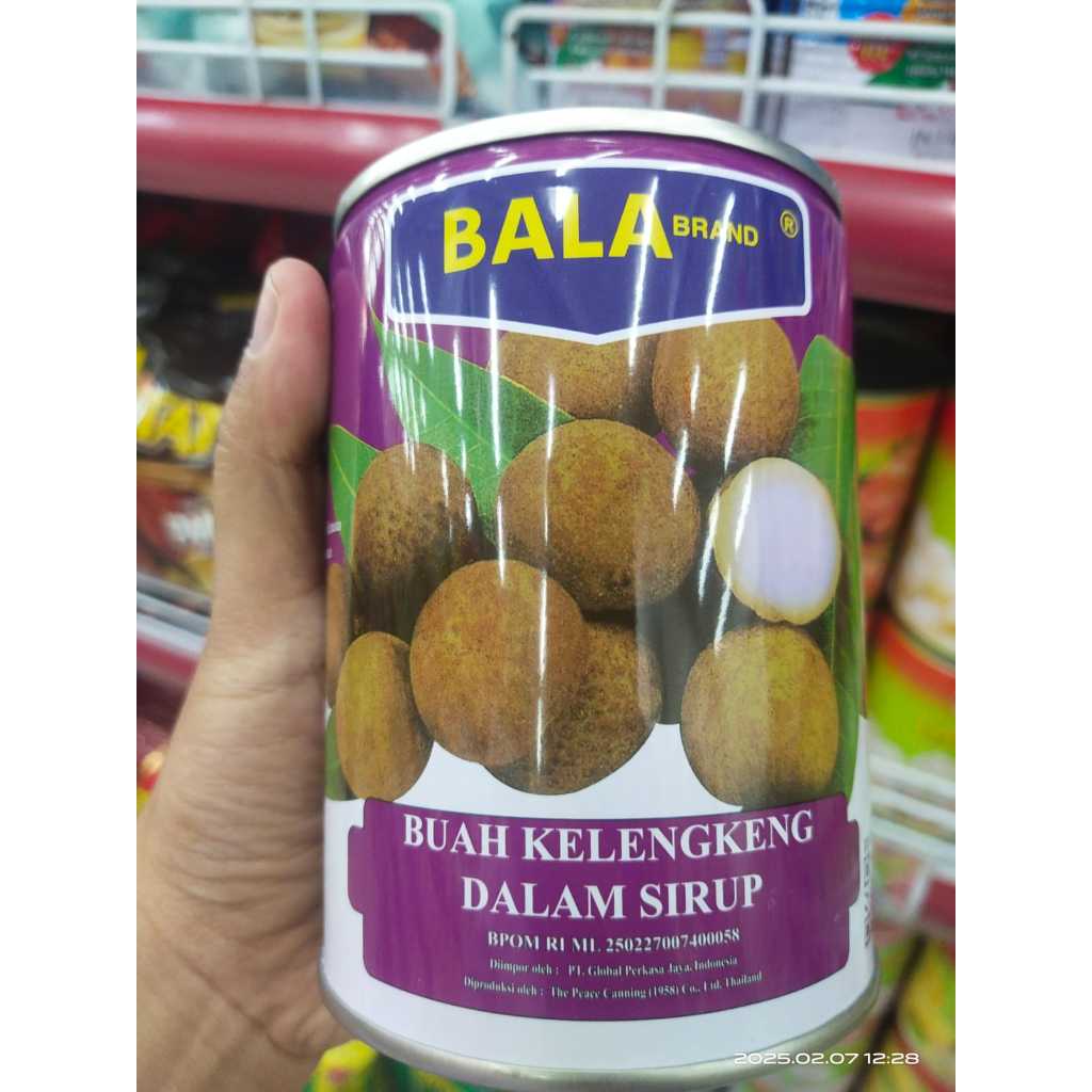 Jual Bala Brand / Bala Buah Kaleng / Bala Buah Kelengkeng Dalam Sirup ...