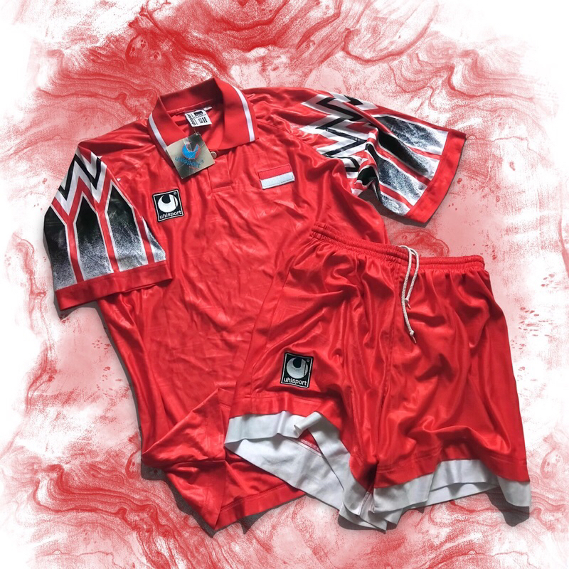Jual jersey bola vintage classic timnas indonesia90s 80s 00s original ...