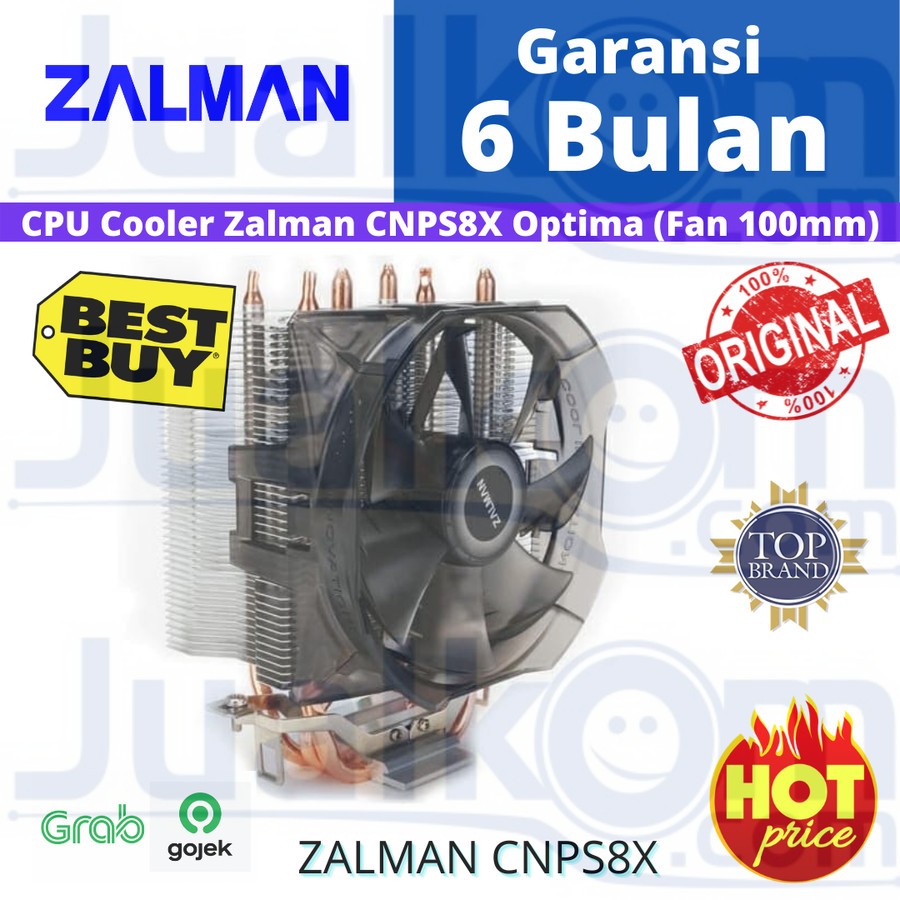 Jual CPU Cooler Zalman CNPS8X Optima (Fan 100mm) | Shopee Indonesia