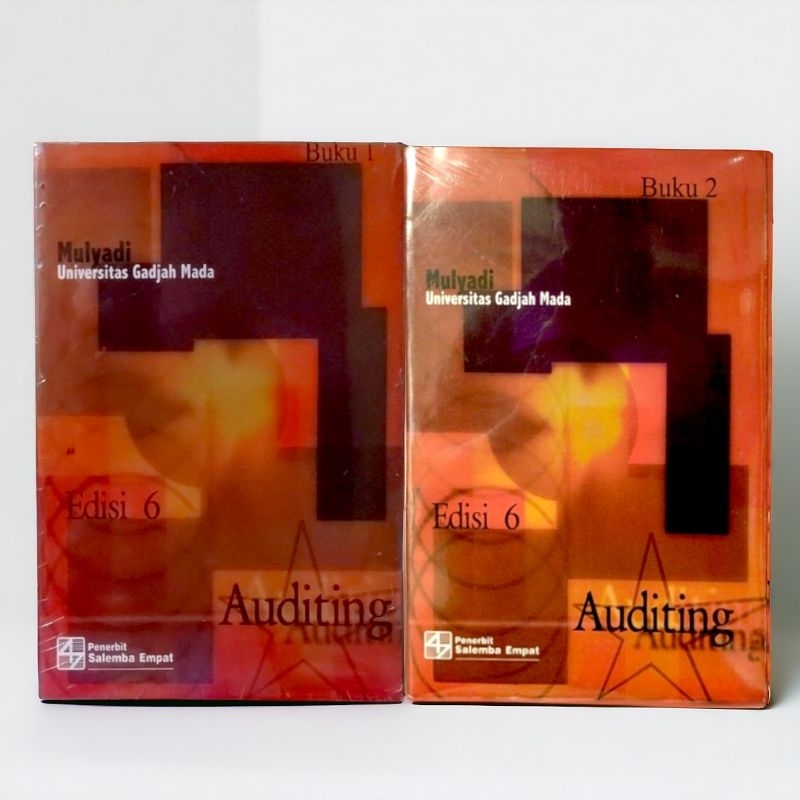 Jual Buku Auditing edisi 6 buku 1 & buku 2 by Mulyadi Ukuran Besar ...