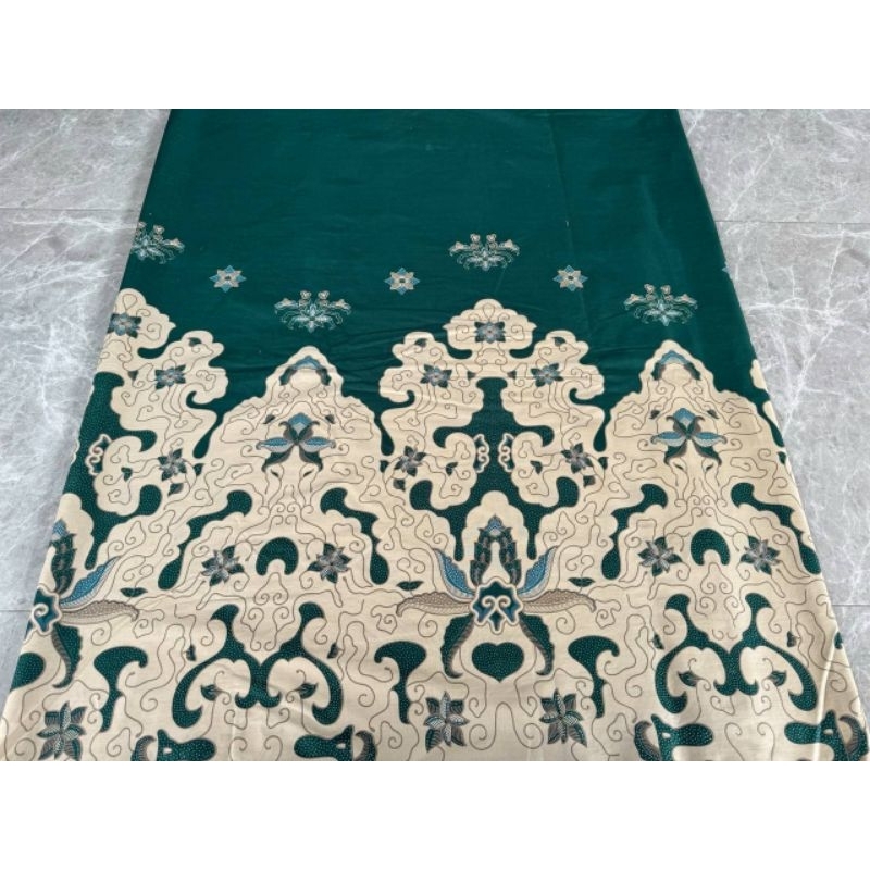 Jual Kain Batik Modern Kontemporer Warna Hijau Emerald Batik ijo ...