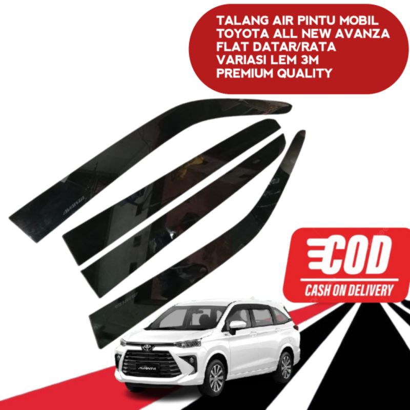 Jual Talang air mobil Toyota all new avanza thn 2022 2023 2024 2025 2026 model slim dan flat ...