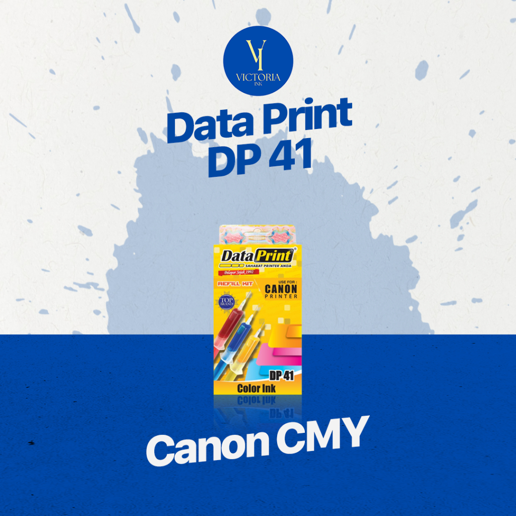 Jual Tinta Dataprint DP41 Refill Canon DP 41 Tri Colour DP 41 Tiga Warna Untuk Refill Canon ...