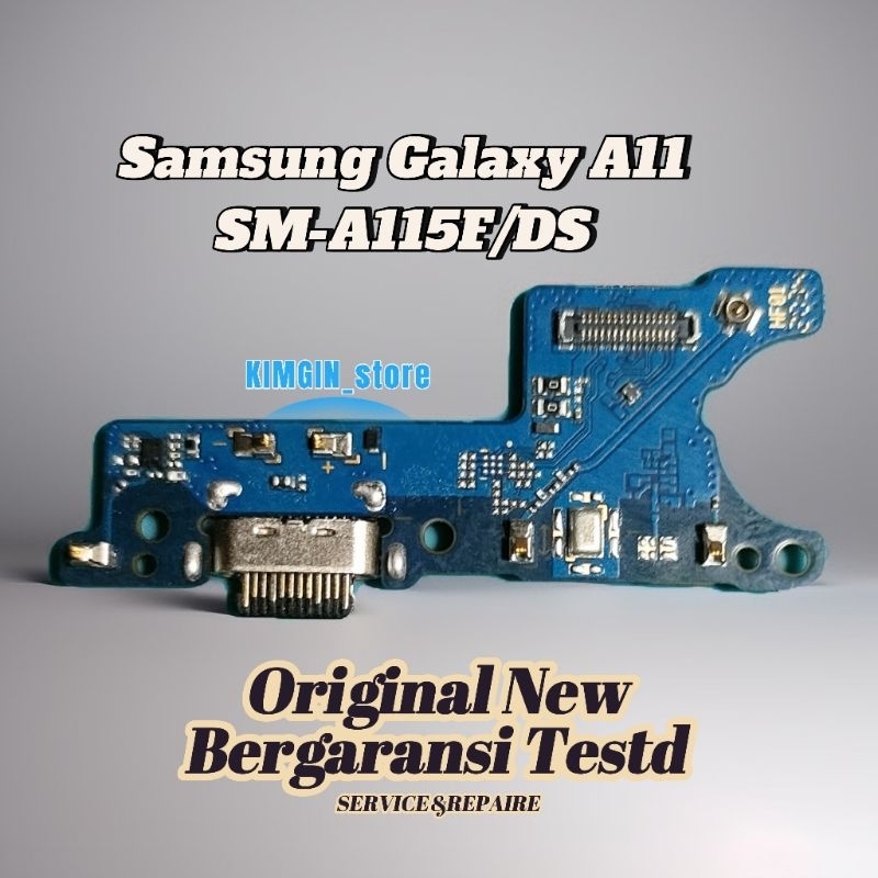 Jual Konektor Cas Papan Pcb Konektor Cas Mic Samsung Galaxy A11 SM-A115F/DS Original | Shopee ...