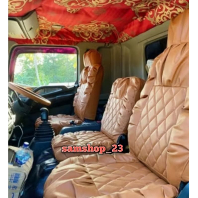 Jual sarung jok hino lohan/hino 500/fuso fighter/umplung/isuzu giga ...
