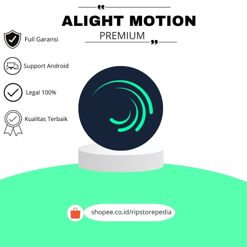 Jual ALIGHT MOTION PREMIUM SETAHUN FULL GARANSI | Shopee Indonesia
