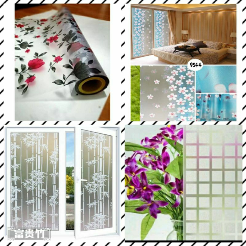 Jual Premium Sticker kaca sandblast stiker kaca pintu jendela kaca ...