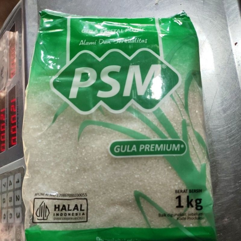 Jual GULA PUTIH PSM 1 KG | Shopee Indonesia