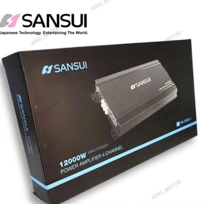 Jual Power Amplifier 4 Channel Sansui SA- A900.4 Power Audio Mobil | Shopee Indonesia