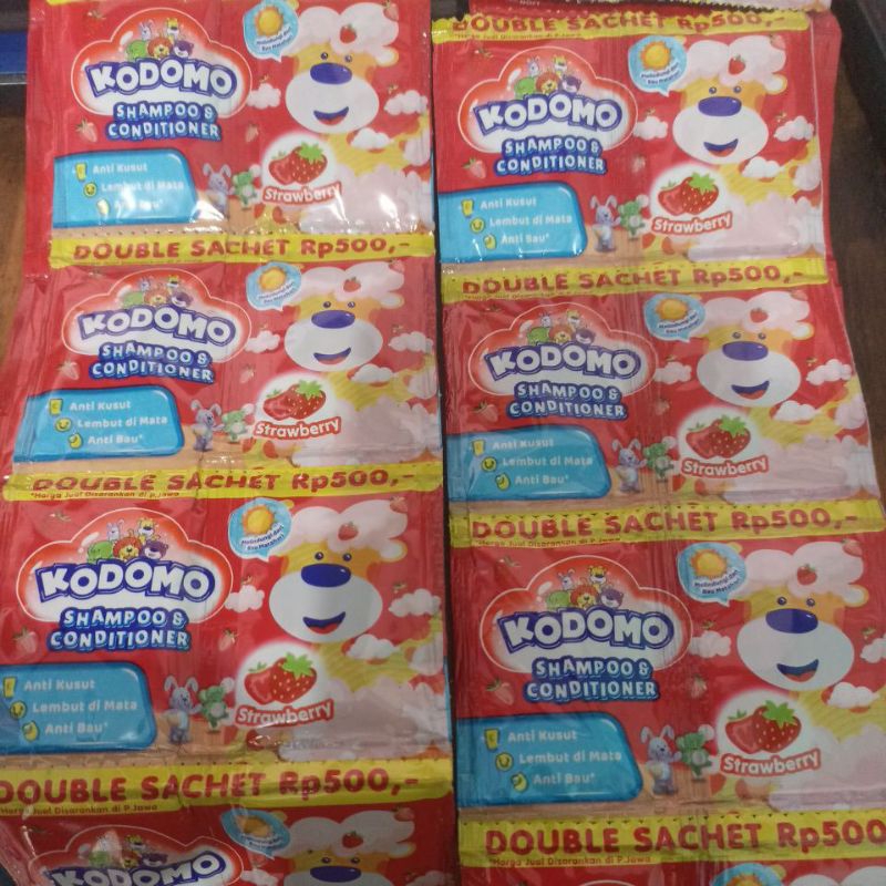 Jual shampoo kodomo kids renceng 24 sachet x 5 ml | Shopee Indonesia