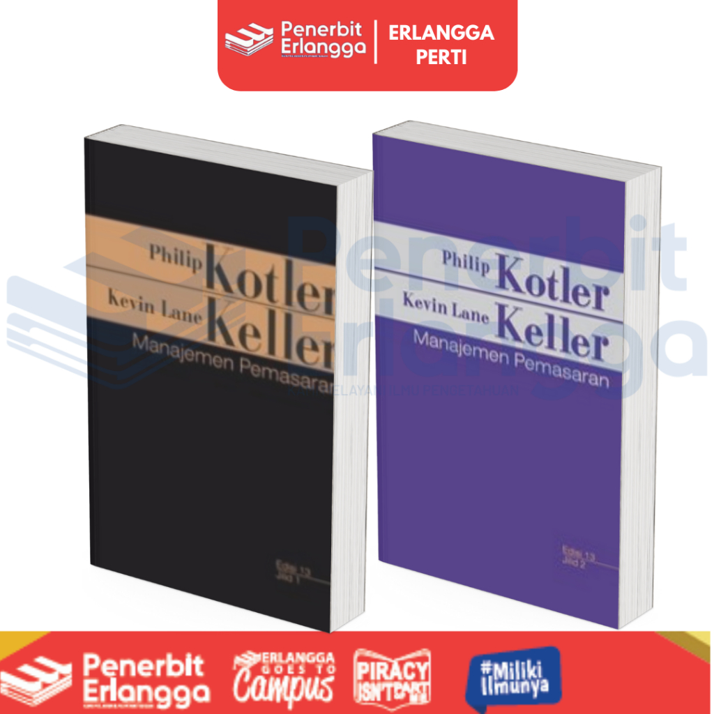 Jual [Erlangga] Buku Referensi Mahasiswa: Manajemen Pemasaran Edisi 13 ...