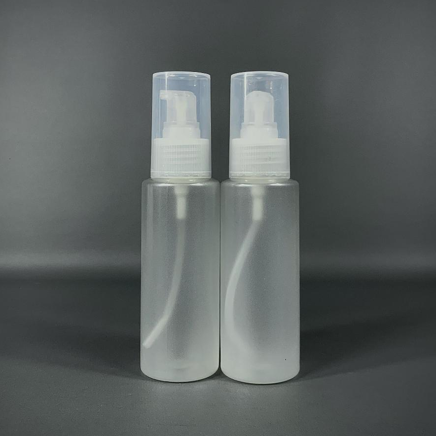 Jual Botol Pump Treatment 100 Ml / Botol Pet 100 Ml RF FROSTED - Tutup Pump Treatment Natural ...