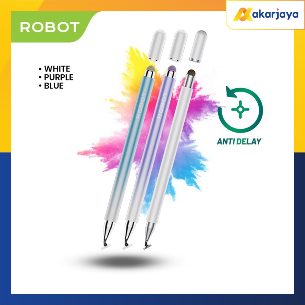 Jual ROBOT RSP01 Universal 2 in 1 Capacitive Stylus Pen for Mobile ...