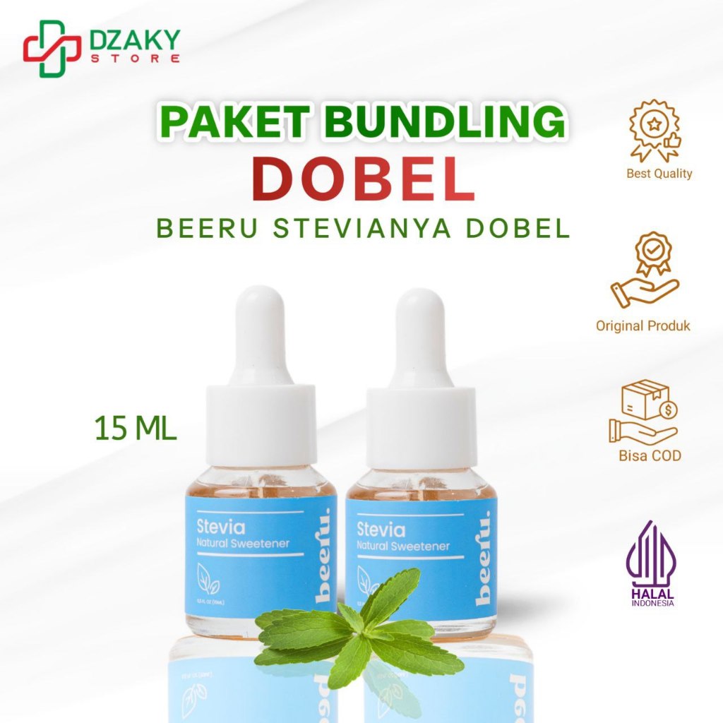 Jual Beeru Stevia Natural Sweetener Pemanis Alami 0 Kalori SehatTanpa ...