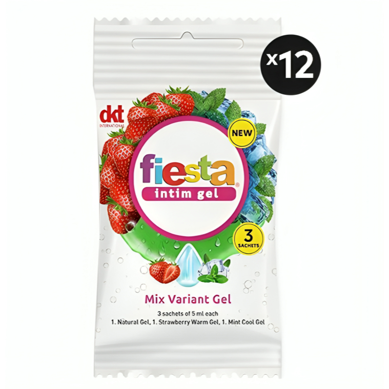 Jual Fiesta Lubricant Mix Variant Gel - 36 Sachet | Shopee Indonesia
